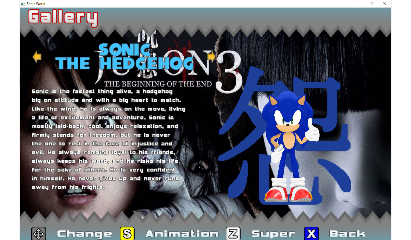 ju-on theme [Sonic World] [Mods]