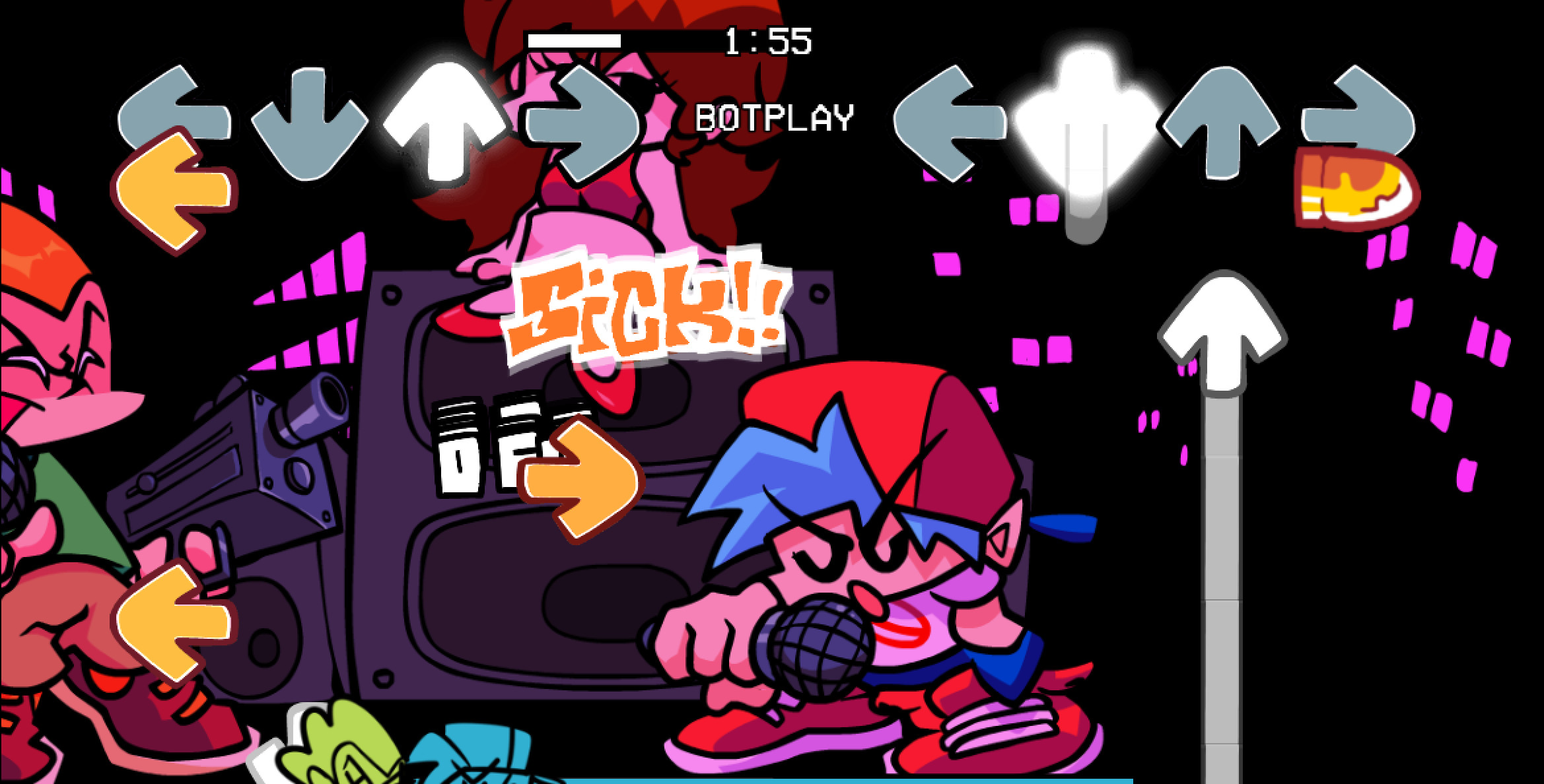 FNF Overcharted (EXPANSION UPDATE) Mod for Friday Night Funkin' | FNF Mods