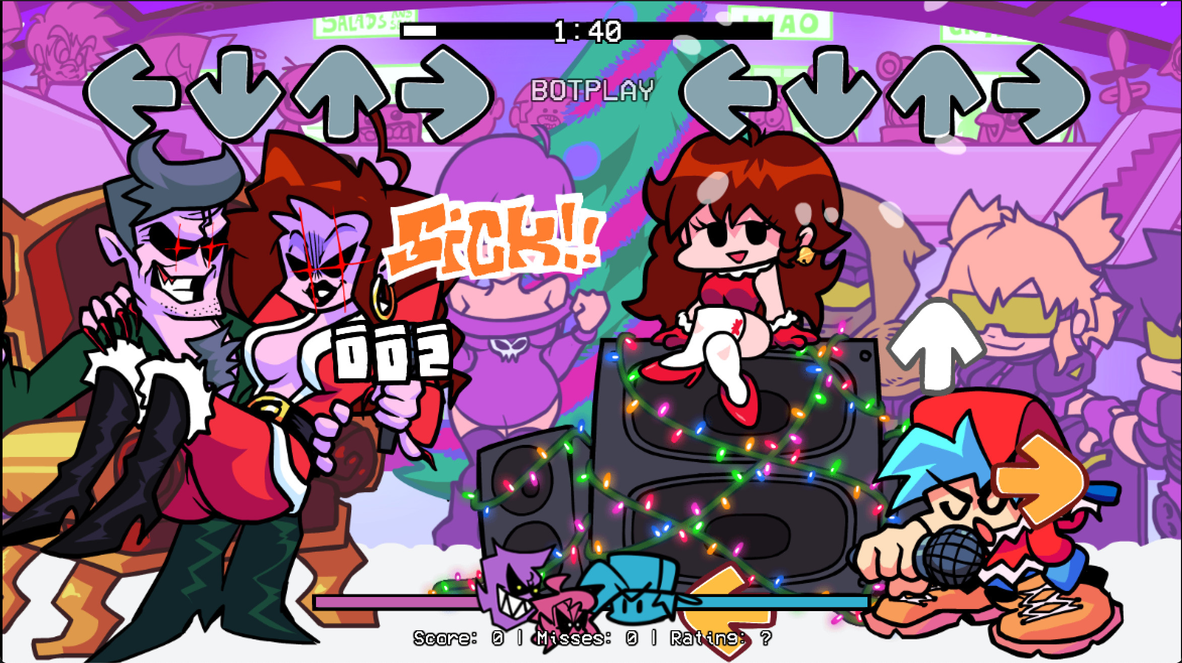 FNF Overcharted (EXPANSION UPDATE) Mod for Friday Night Funkin' | FNF Mods