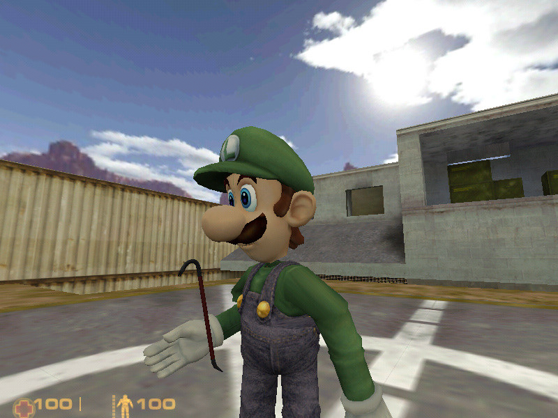 SSBB Mario and Luigi [Half-Life] [Mods]
