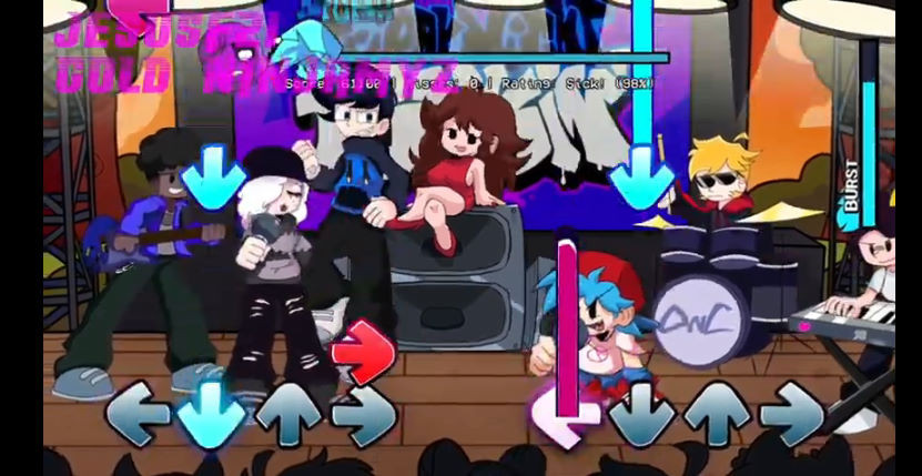 Starlight Mayhem HD full week Mod for Friday Night Funkin' | FNF Mods