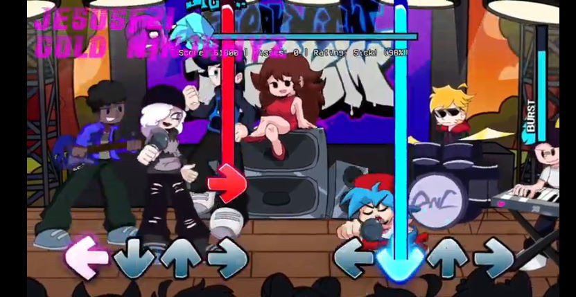 Starlight Mayhem HD full week Mod for Friday Night Funkin' | FNF Mods