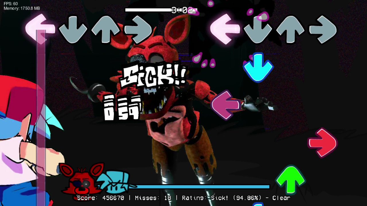 FNAF 1 trouble Mod for Friday Night Funkin' | FNF Mods