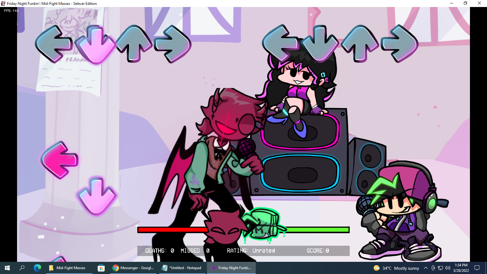 Friday Night Funkin Neo and Minus Mid Fight Masses Mod for Friday Night ...