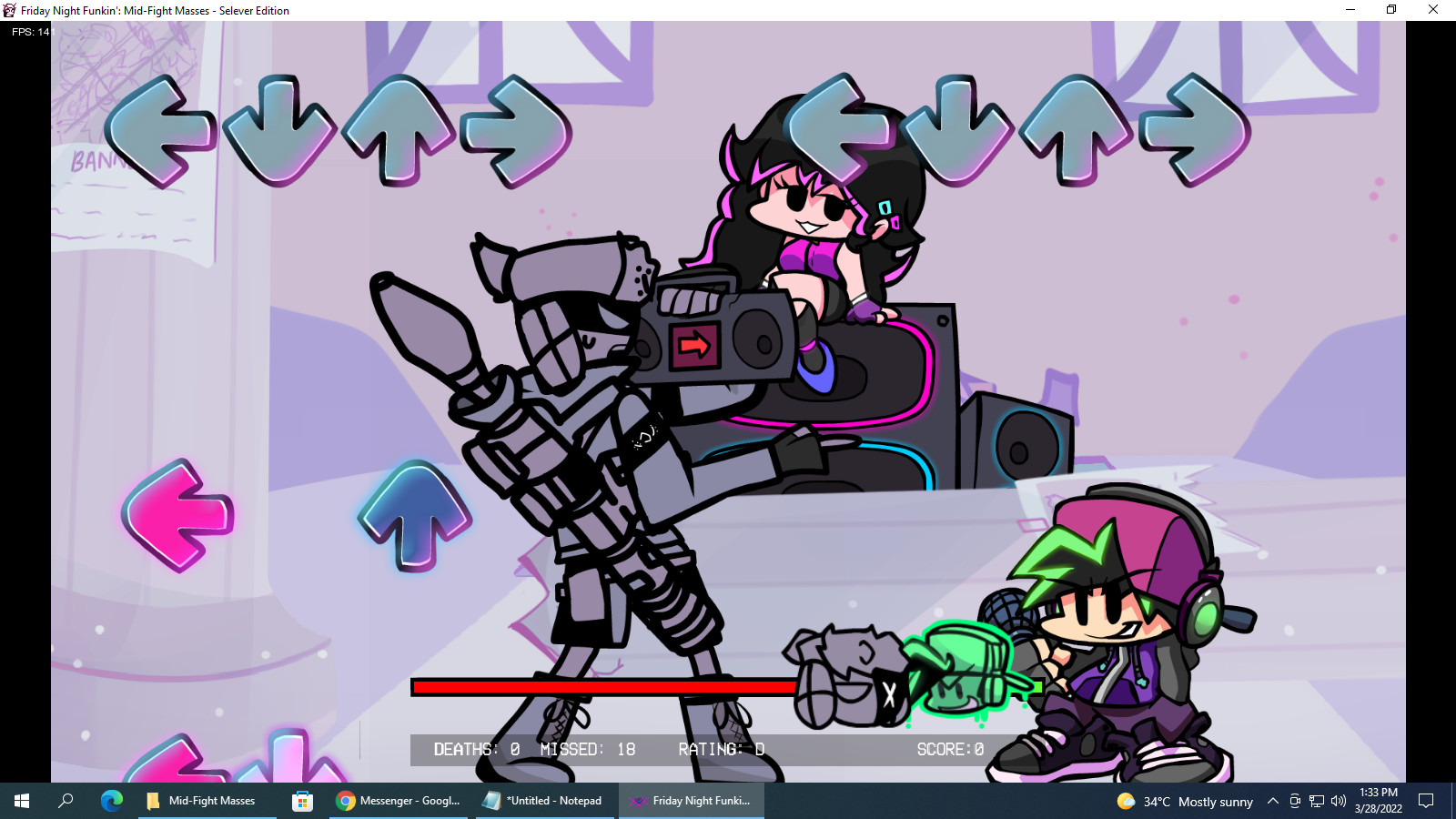 Friday Night Funkin Neo and Minus Mid Fight Masses Mod for Friday Night ...