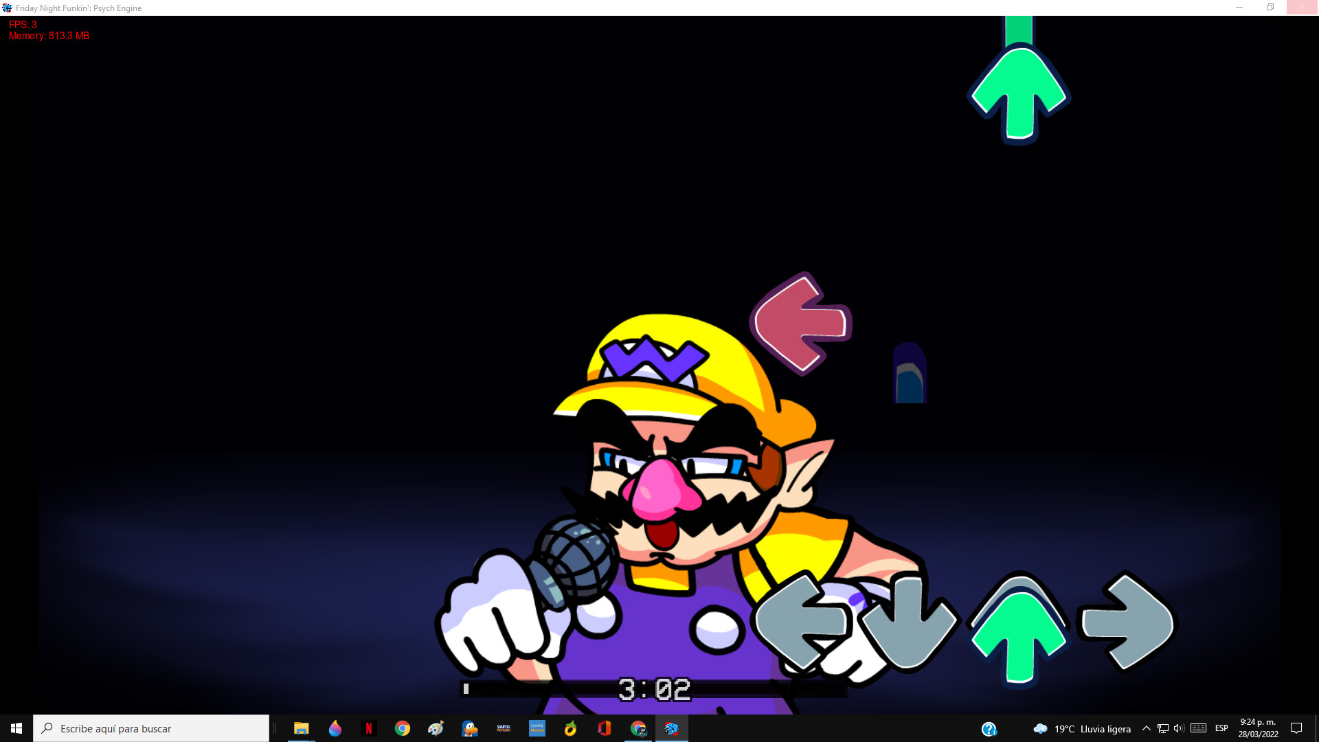 Chaos Nightmare, but Wario sing it. [Friday Night Funkin'] [Mods]