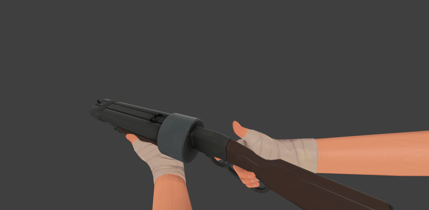 Different Concept Art Scattergun Mod for Team Fortress 2 | TF2 Mods