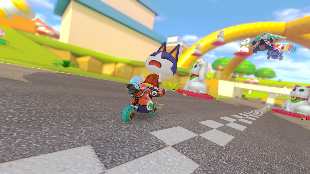 Rover over Villager (Boy) Mod for Mario Kart 8 Deluxe | MK8D Mods
