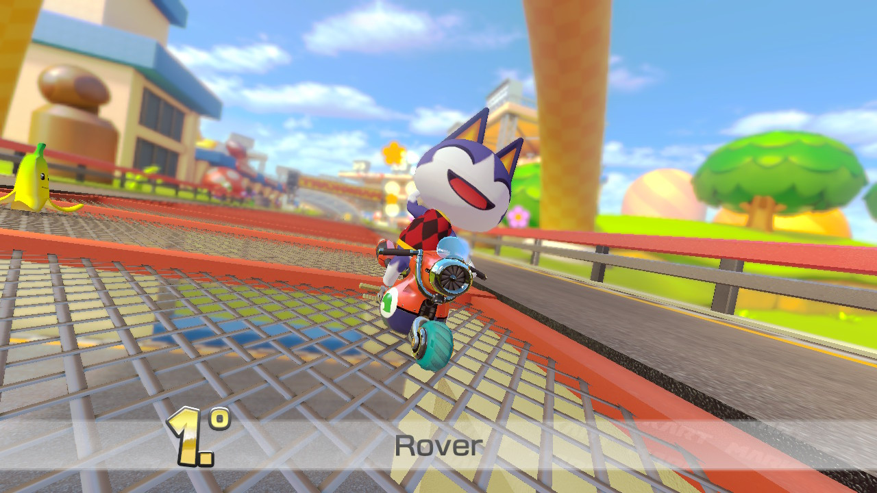 Rover over Villager (Boy) Mod for Mario Kart 8 Deluxe | MK8D Mods