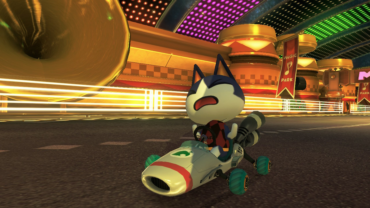 Rover over Villager (Boy) Mod for Mario Kart 8 Deluxe | MK8D Mods