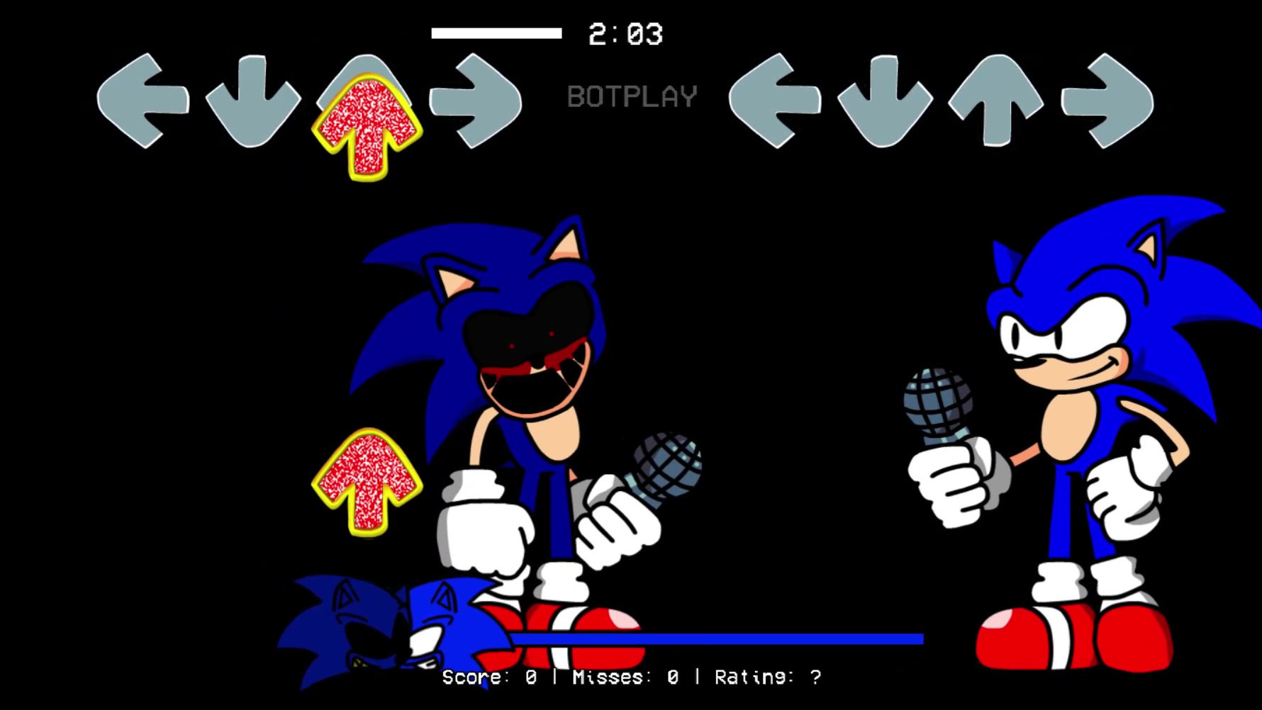 Sonic The Hedgehog in Psych Engine Mod for Friday Night Funkin' | FNF Mods