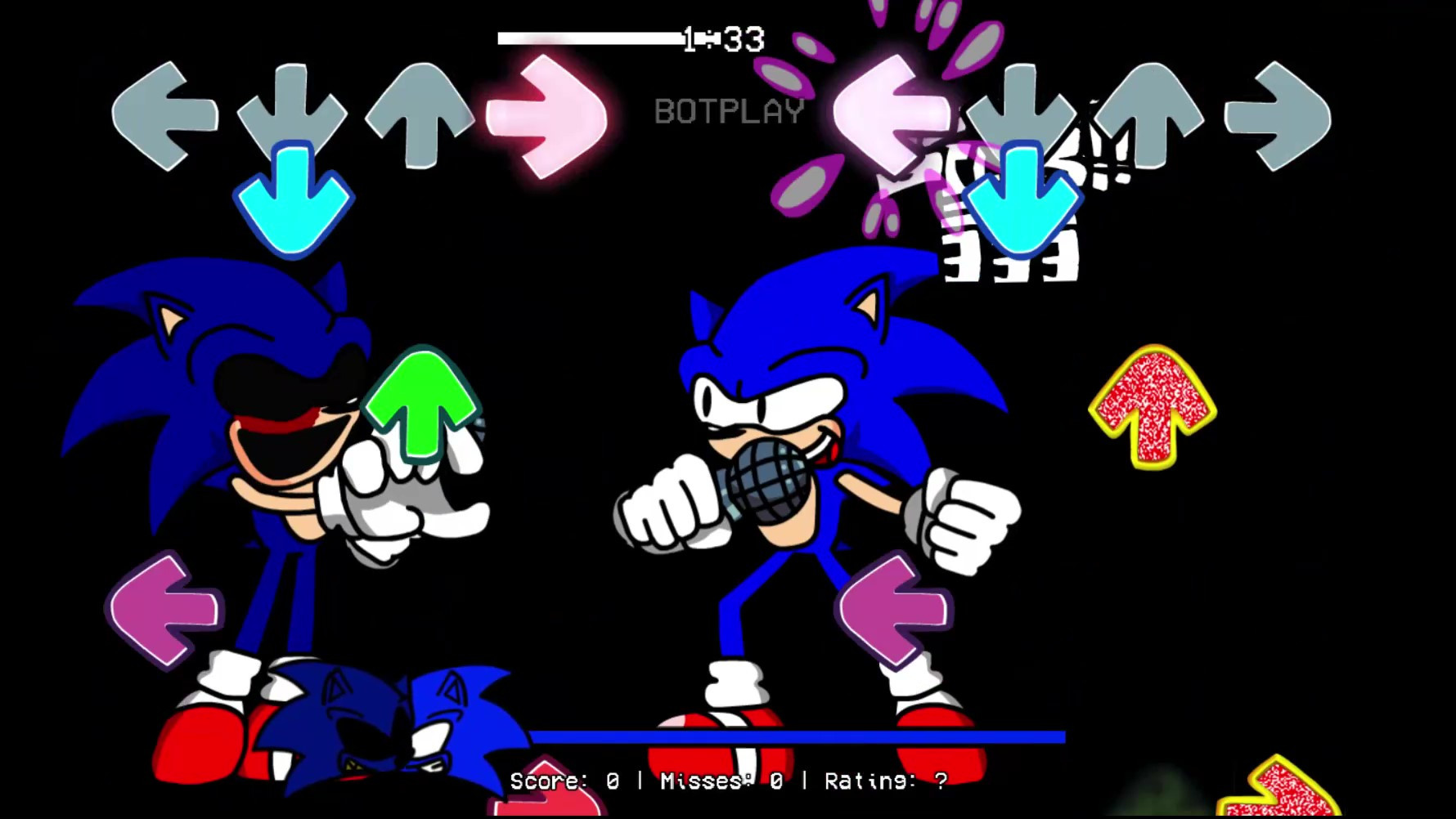 Sonic The Hedgehog in Psych Engine Mod for Friday Night Funkin' | FNF Mods