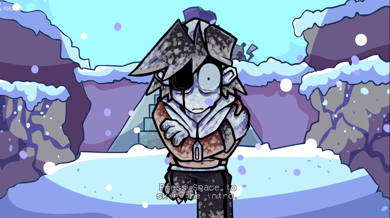 Mt.Silver over Lost Silver Monochrome Mod for Friday Night Funkin ...