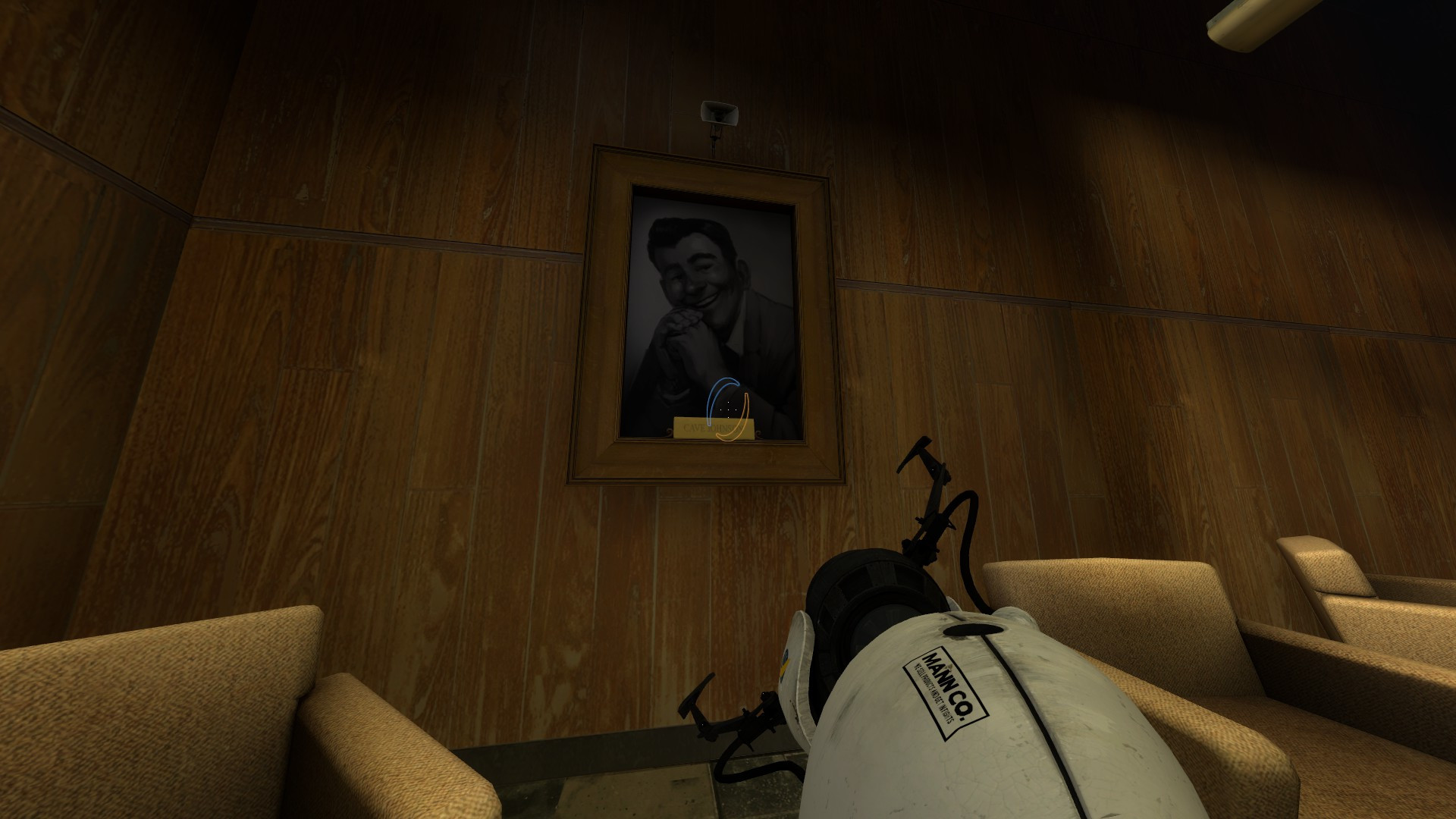 Cave Johnson concept art portrait Mod for Portal 2 | P2 Mods