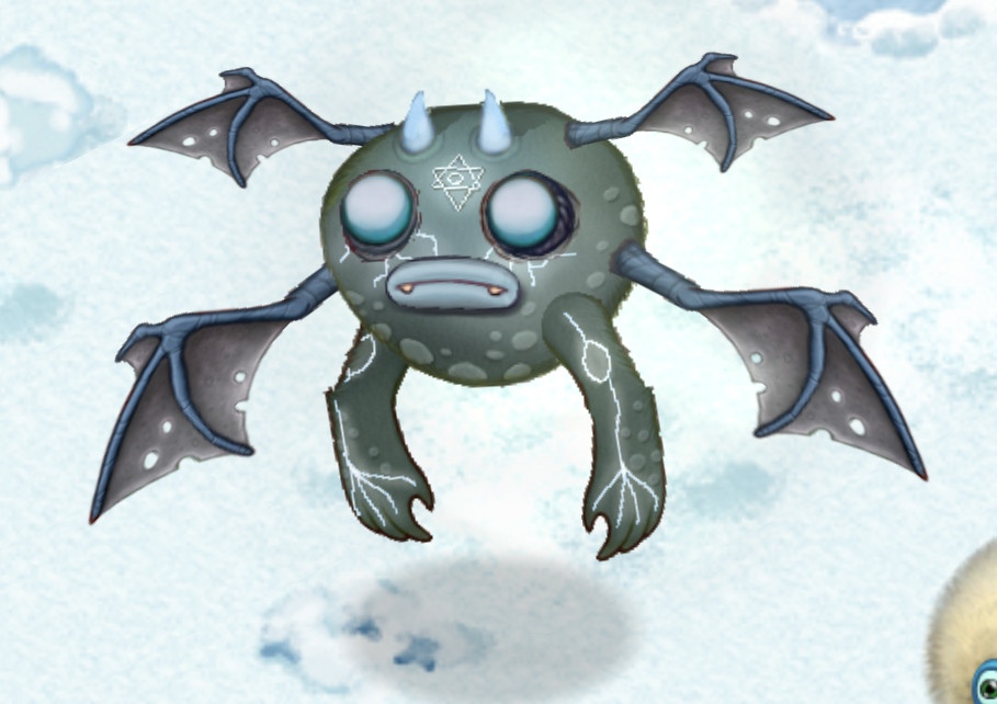 'Coldist' Grumpyre Skin Mod for My Singing Monsters | MSM Mods