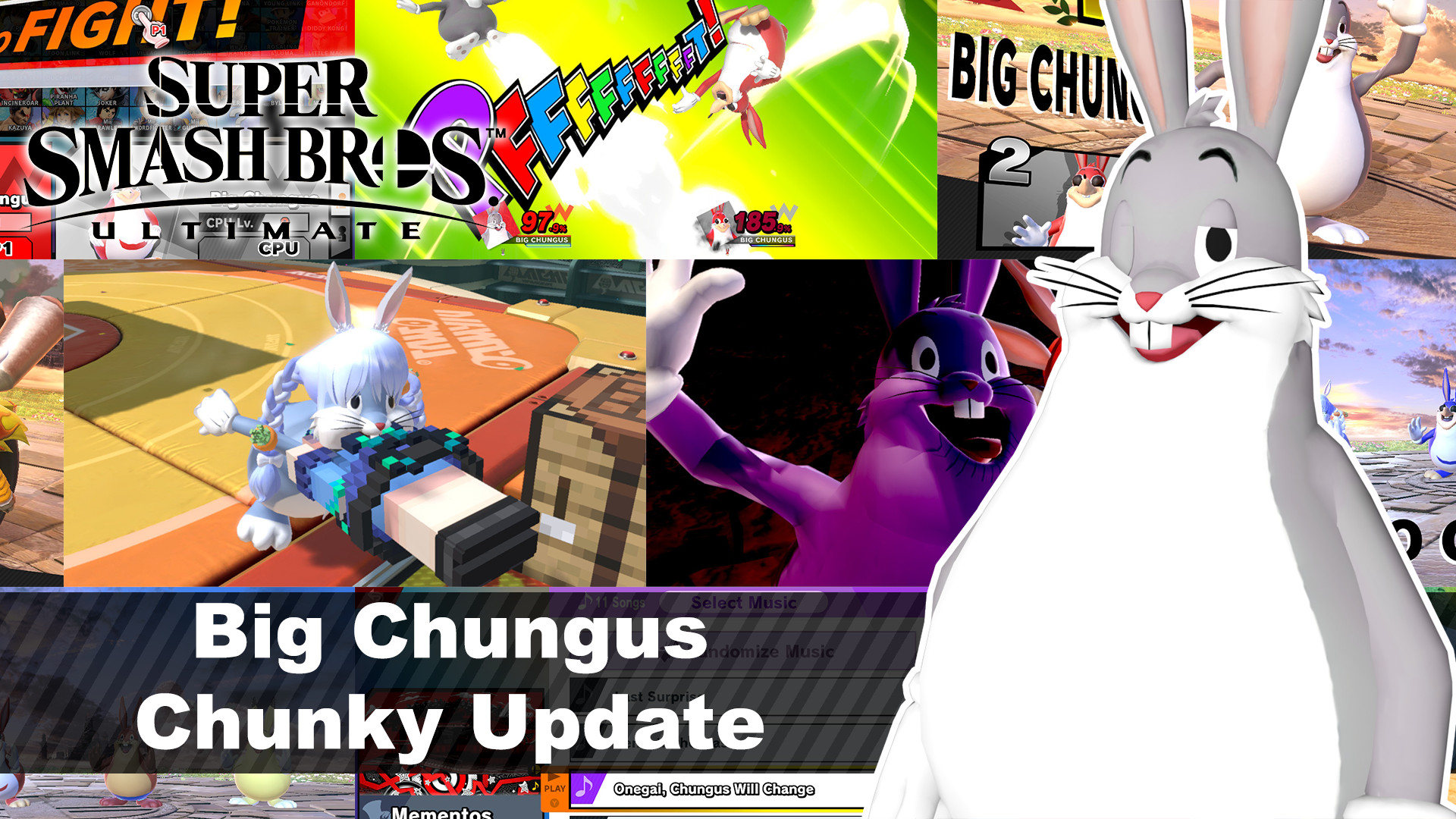 Big Chungus Chunky Update Mod for Super Smash Bros. Ultimate | SSBU Mods