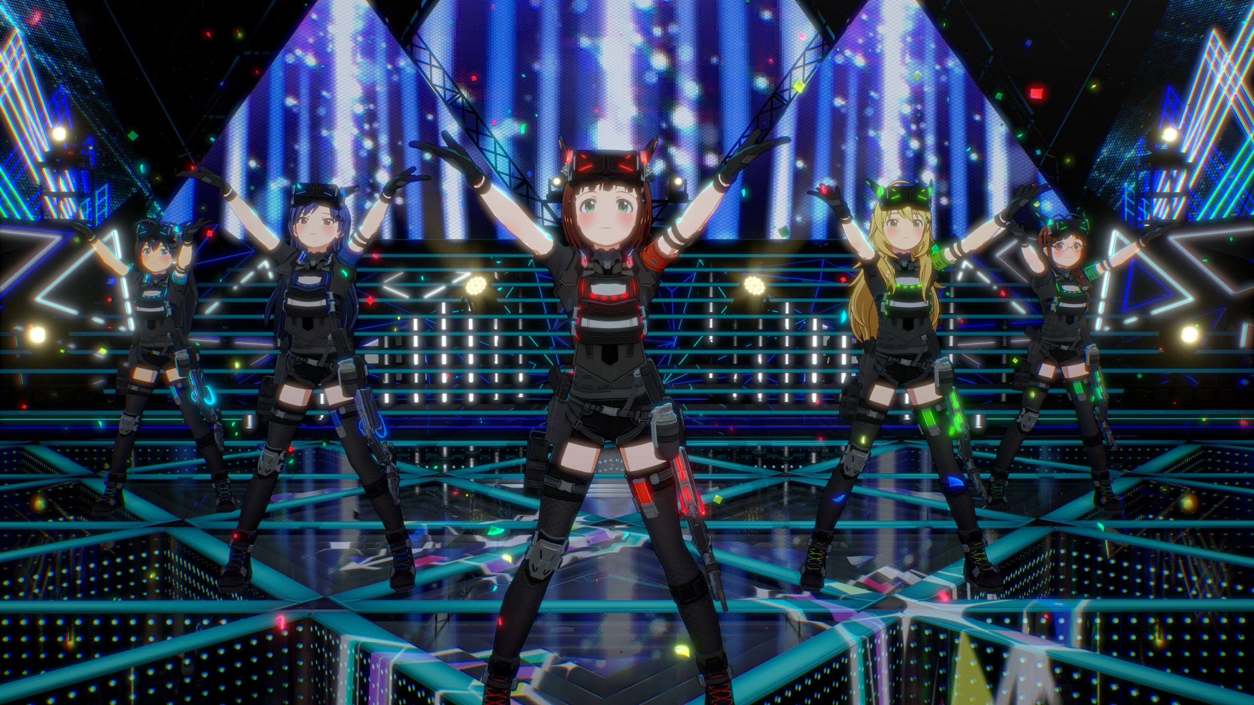 GFL2 Reina SR costume for Rock'n'Ange Mod for THE IDOLM@STER STARLIT ...