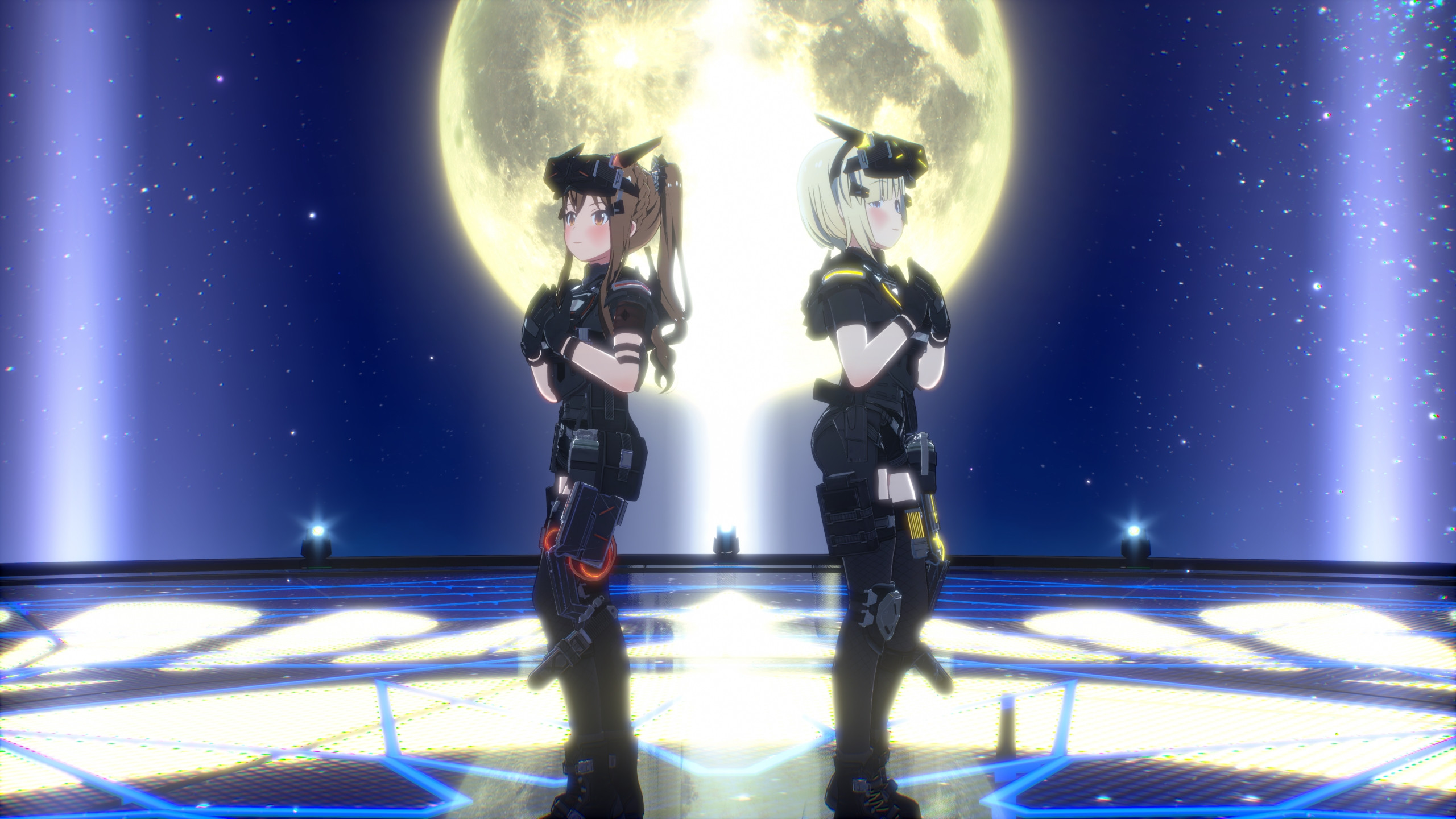 GFL2 Reina SR costume for Rock'n'Ange Mod for THE IDOLM@STER STARLIT ...