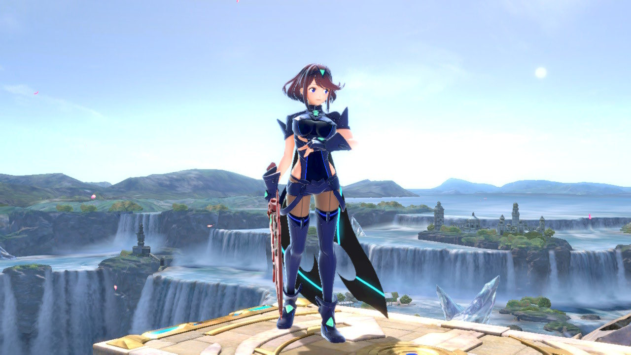 Dark Blue Pyra Mod for Super Smash Bros. Ultimate | SSBU Mods