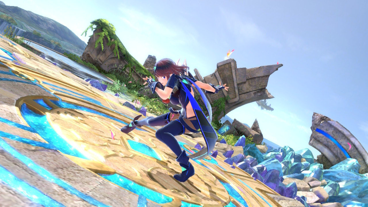 Dark Blue Pyra Mod for Super Smash Bros. Ultimate | SSBU Mods