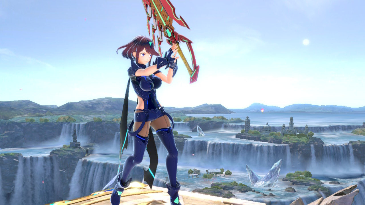 Dark Blue Pyra Mod for Super Smash Bros. Ultimate | SSBU Mods