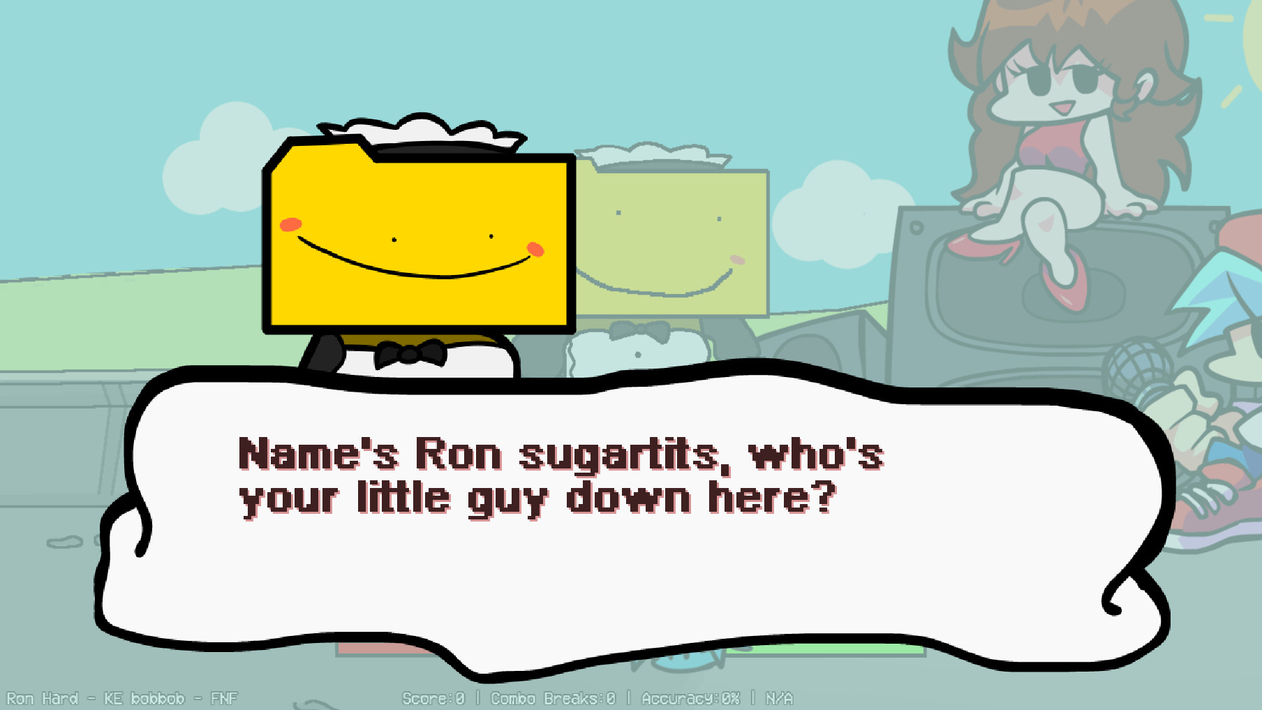 Maid Ron (SkinMod) [Friday Night Funkin'] [Mods]