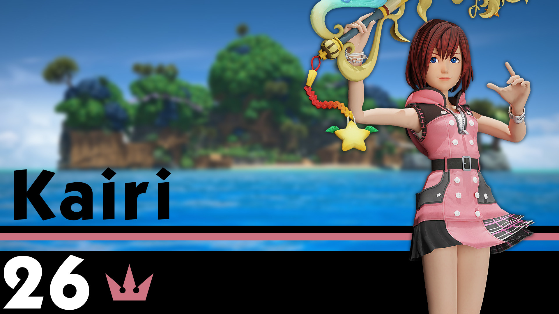 Kairi KH3 Render Mod for Super Smash Bros. Ultimate | SSBU Mods