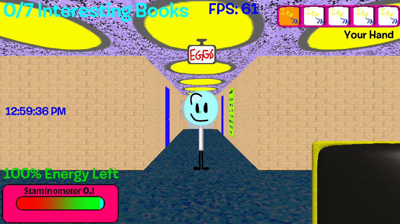 Blue Lollipop's Basics Classic Remastered Mod for Baldi's Basics ...