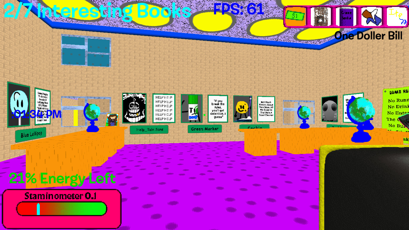 Blue Lollipop's Basics Classic Remastered Mod for Baldi's Basics ...