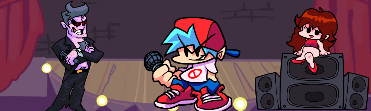 FNF: Colored Menu Characters and Backgrounds Mod for Friday Night ...