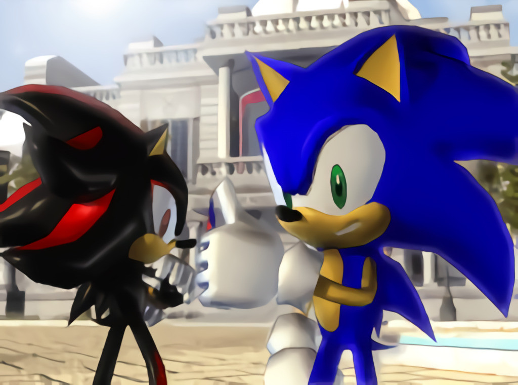 Sonic&Shadow WhiteHouse Photo Stage Mod for GUILTY GEAR -STRIVE- | GGST ...