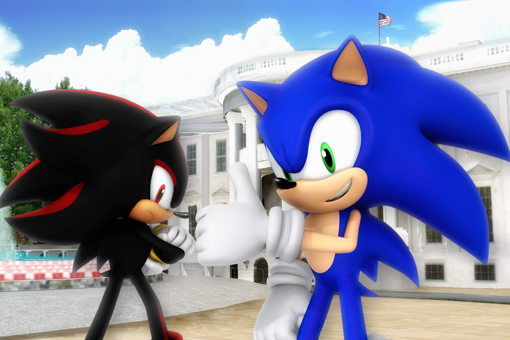 Sonic&Shadow WhiteHouse Photo Stage Mod for GUILTY GEAR -STRIVE- | GGST ...