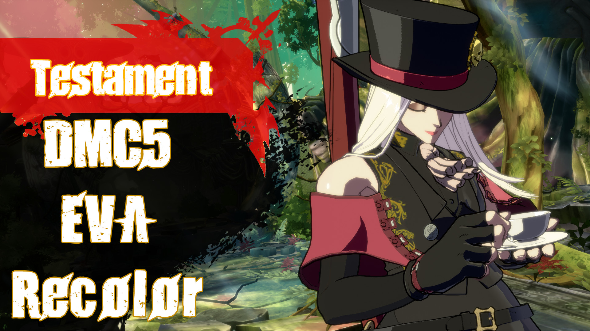 Eva DMC5 Recolor Testament Mod for GUILTY GEAR -STRIVE- | GGST Mods