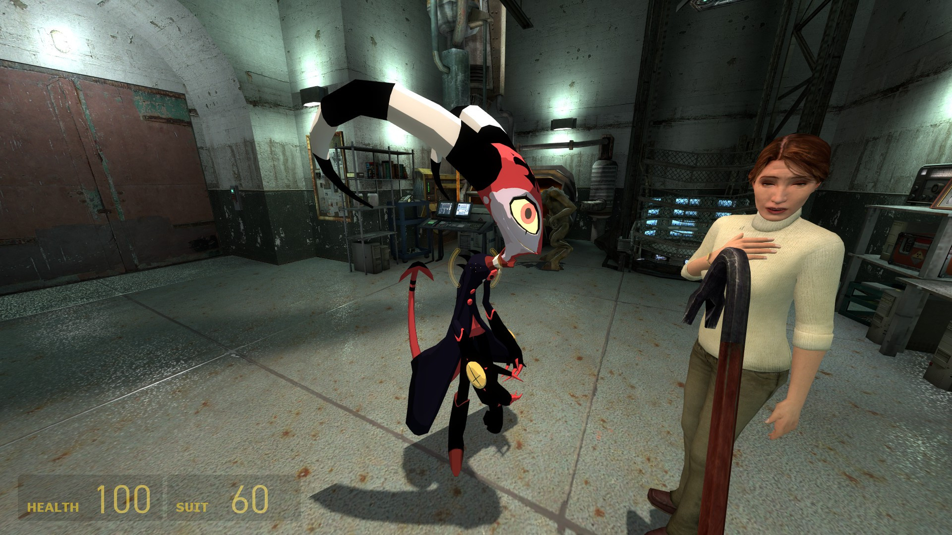 Helluva Boss loona & Blitzo replacement(Alyx/Eli) Mod for Half-Life 2 ...