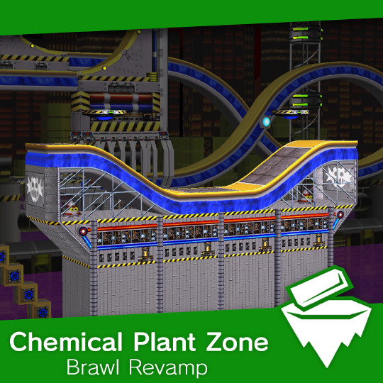 Chemical Plant Zone Revamp Mod for Super Smash Bros. Brawl | Brawl Mods