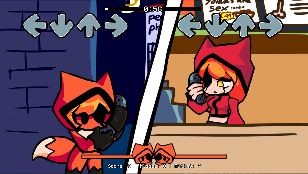 Ruria & Minus Ruria Sing Hungry (Chromatic update) [Friday Night Funkin ...