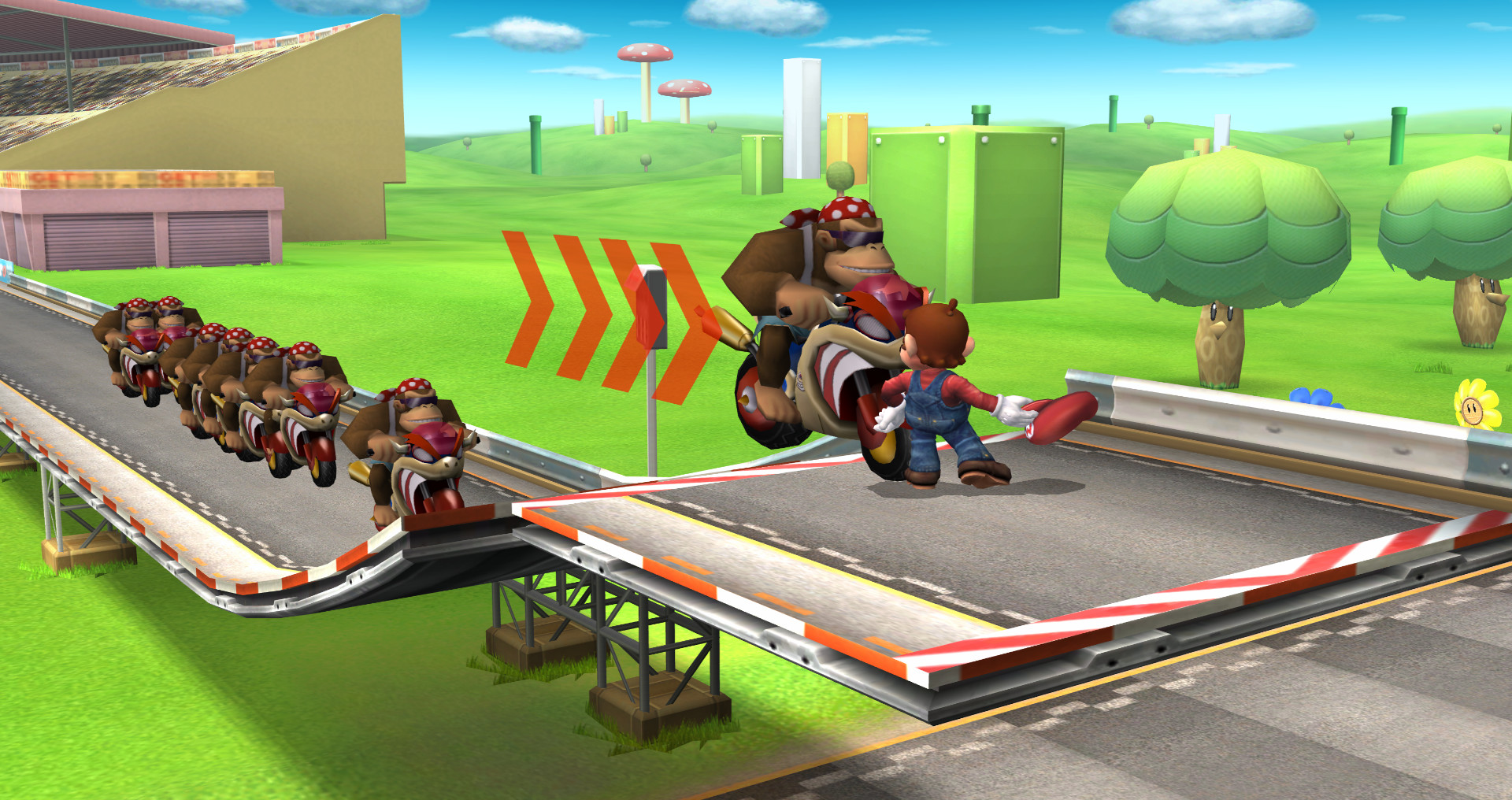 Mario Circuit (New Funky Mode) Mod for Super Smash Bros. Brawl | Brawl Mods