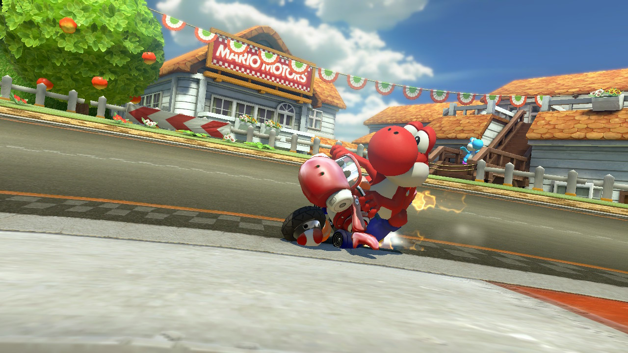 Yoshi Bike Extra Colors Mod for Mario Kart 8 Deluxe | MK8D Mods