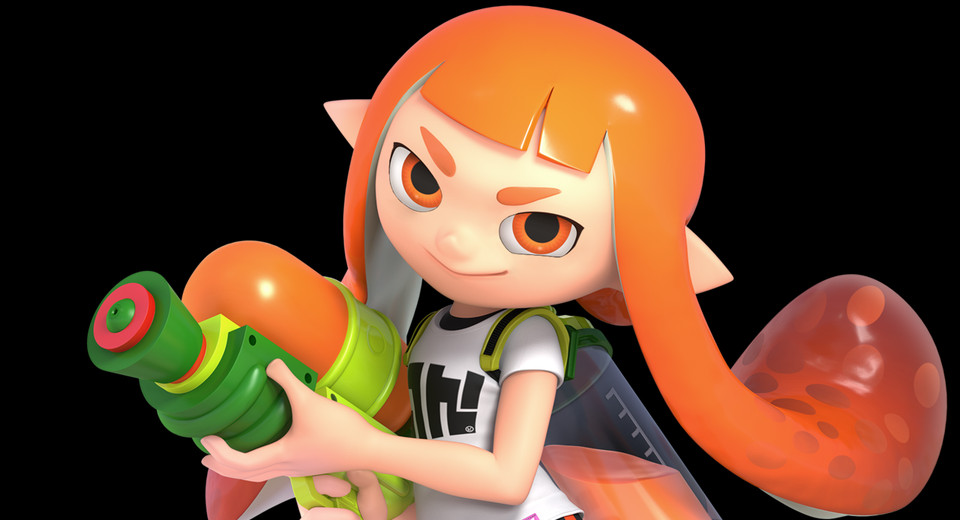 Inkling Without Eye Mask [Super Smash Bros. Ultimate] [Mods]