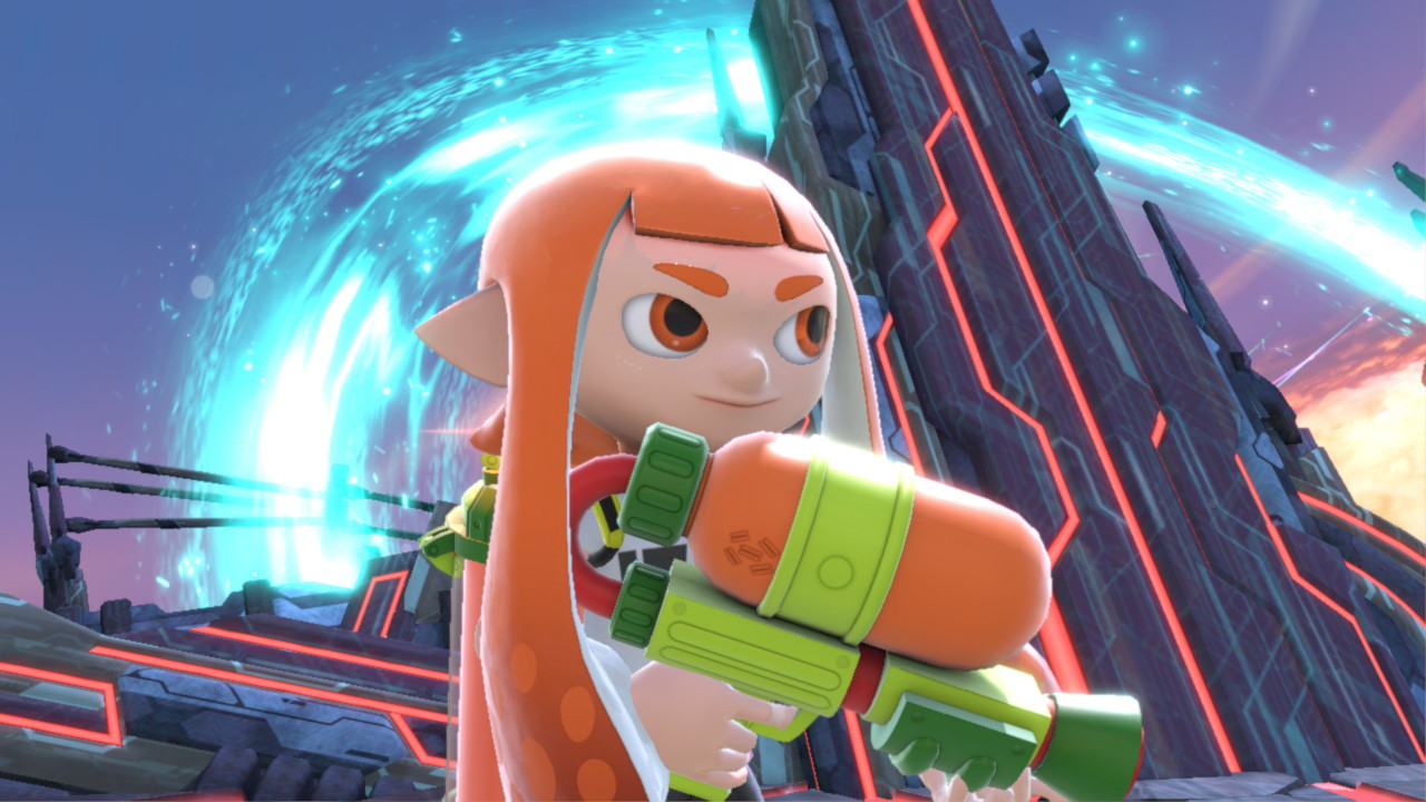 Inkling Without Eye Mask Mod for Super Smash Bros. Ultimate | SSBU Mods