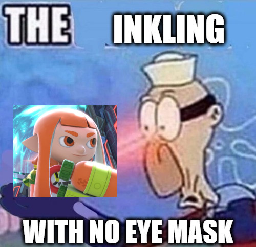 Inkling Without Eye Mask Mod for Super Smash Bros. Ultimate | SSBU Mods