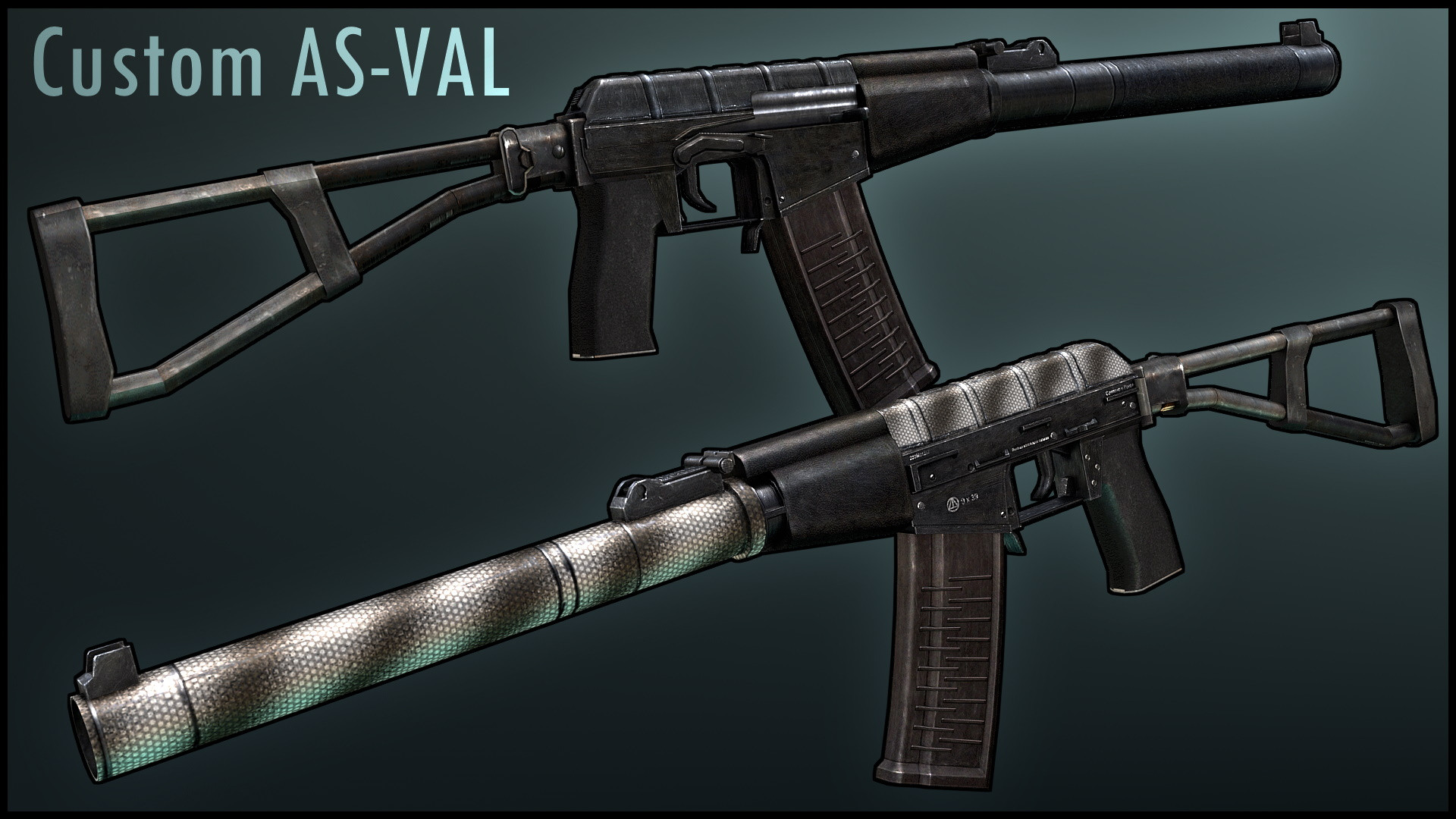 Custom AS-VAL Mod for Counter-Strike 1.6 | CS1.6 Mods
