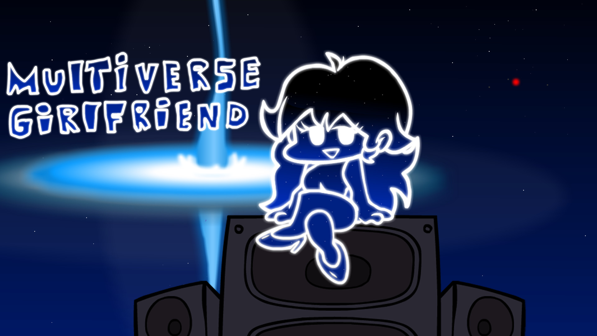 Multiverse girlfriend Mod for Friday Night Funkin' | FNF Mods