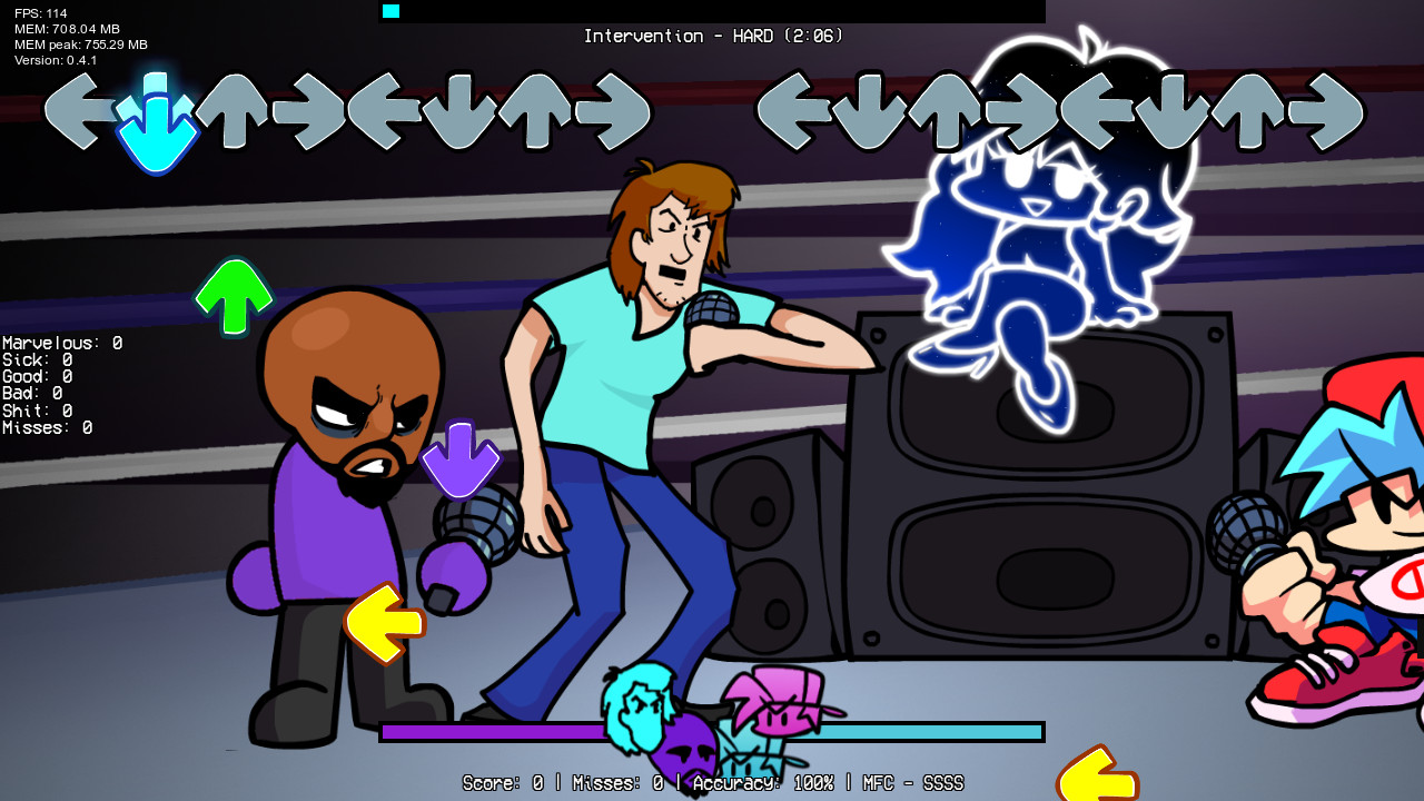 Multiverse girlfriend Mod for Friday Night Funkin' | FNF Mods