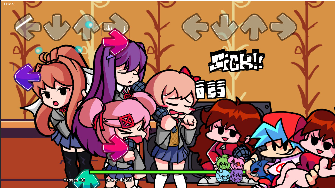 The club in fnf multi [Friday Night Funkin'] [Mods]