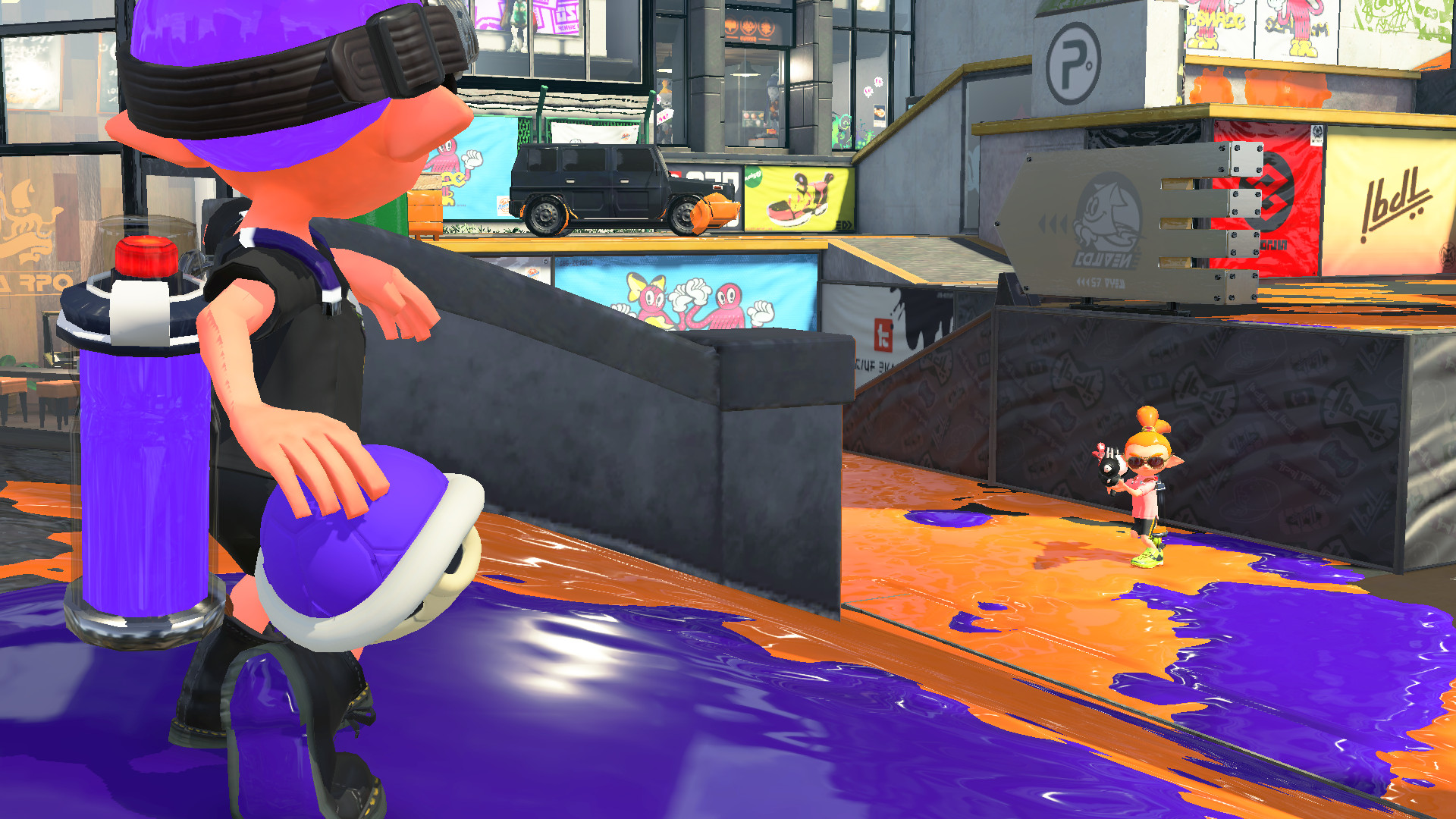 Shell From Mario Over Curling Bomb [Splatoon 2] [Mods]