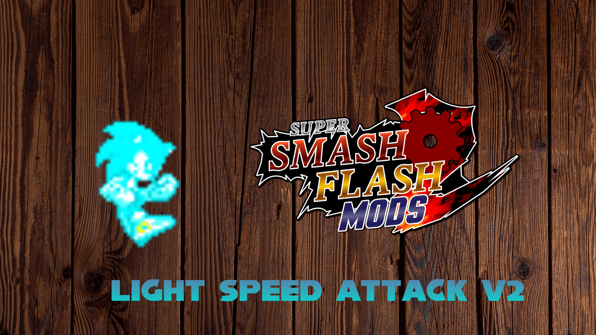 Light Speed Attack Sonic V1 Mod for Super Smash Flash 2 | SSF2 Mods
