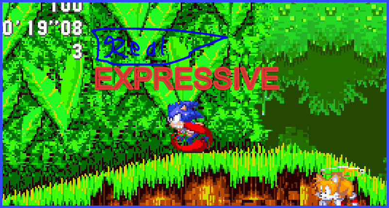 True Expressive Sonic [Sonic 3 A.I.R.] [Mods]