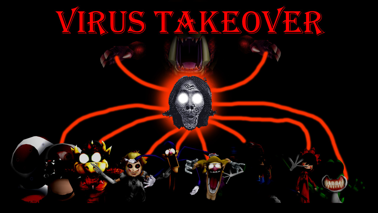 FNAW VIRUS Takeover Mod for Friday Night Funkin' | FNF Mods