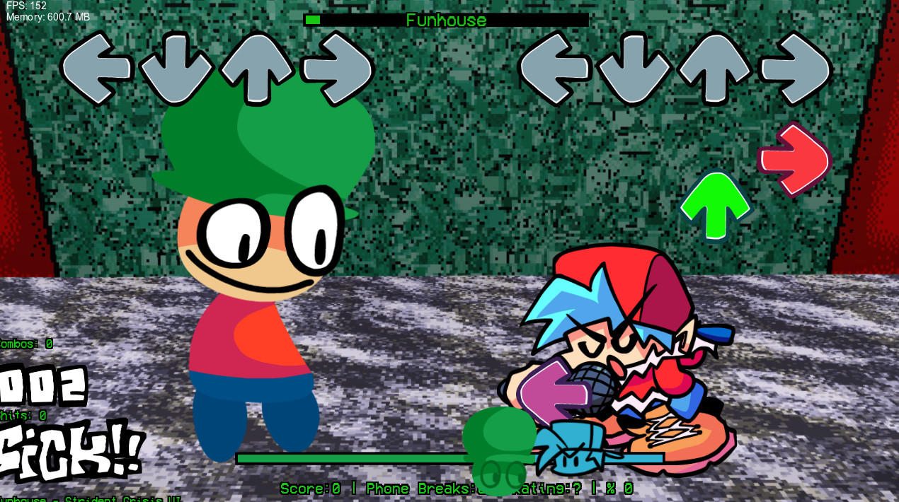 Funhouse FANMADE Chart! - D&B Universal Collision Mod for Friday Night ...